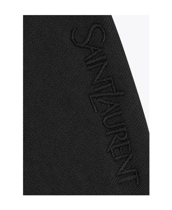 Saint Laurent Cropped Crewneck Sweatshirt