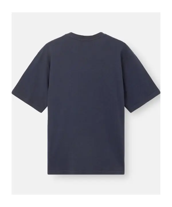 Stone Island Logo Printed Crewneck T-shirt
