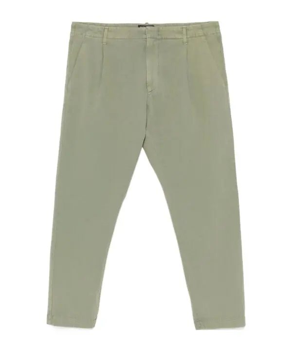 DONDUP Pleated Trousers - Green