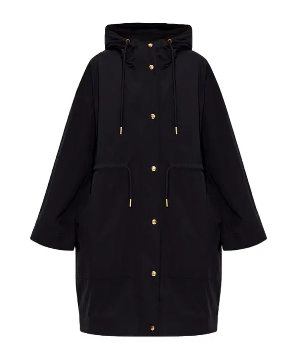 Moncler Zip-up Drawstring Jacket With Detachable Quilted Vest