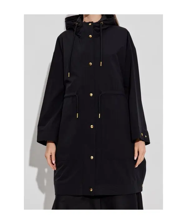Moncler Zip-up Drawstring Jacket With Detachable Quilted Vest