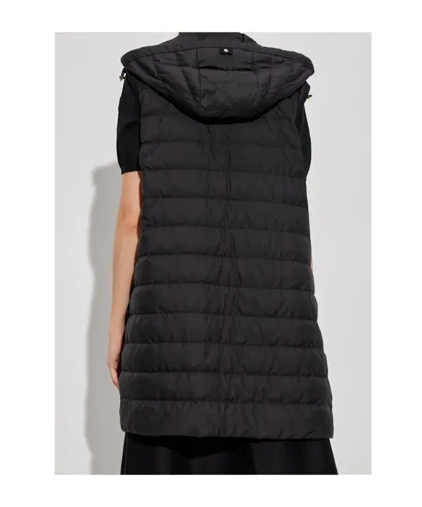 Moncler Zip-up Drawstring Jacket With Detachable Quilted Vest