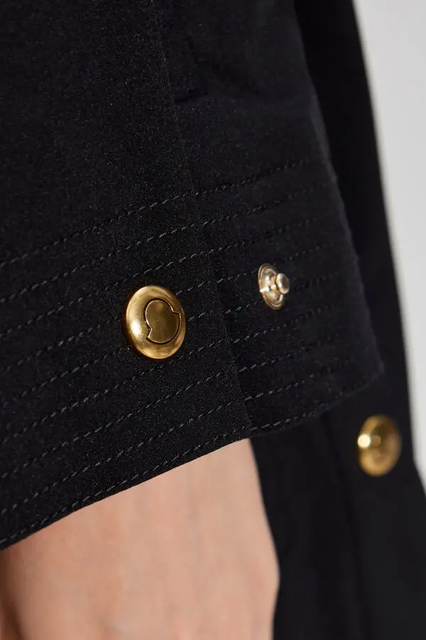 Moncler Zip-up Drawstring Jacket With Detachable Quilted Vest