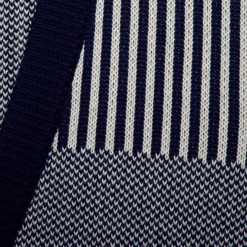 Gucci Logo Intarsia V-neck Cardigan