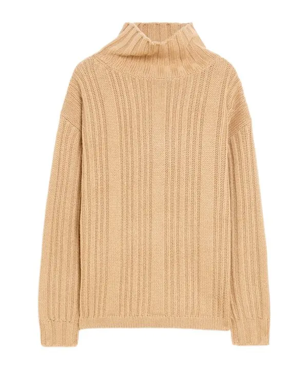 Max Mara Vitalba Turtleneck Jumper - Camel