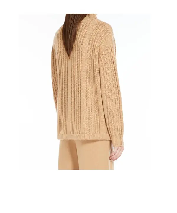 Max Mara Vitalba Turtleneck Jumper - Camel