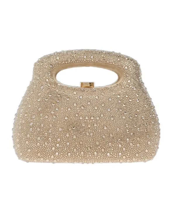 Cult Gaia Embellished Handbag - Golden