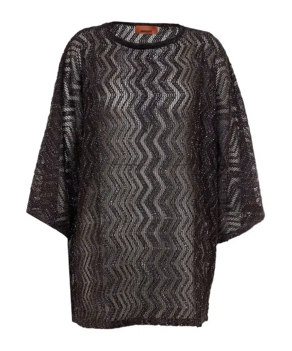 Missoni Zigzag Patterned Sequin Kaftan