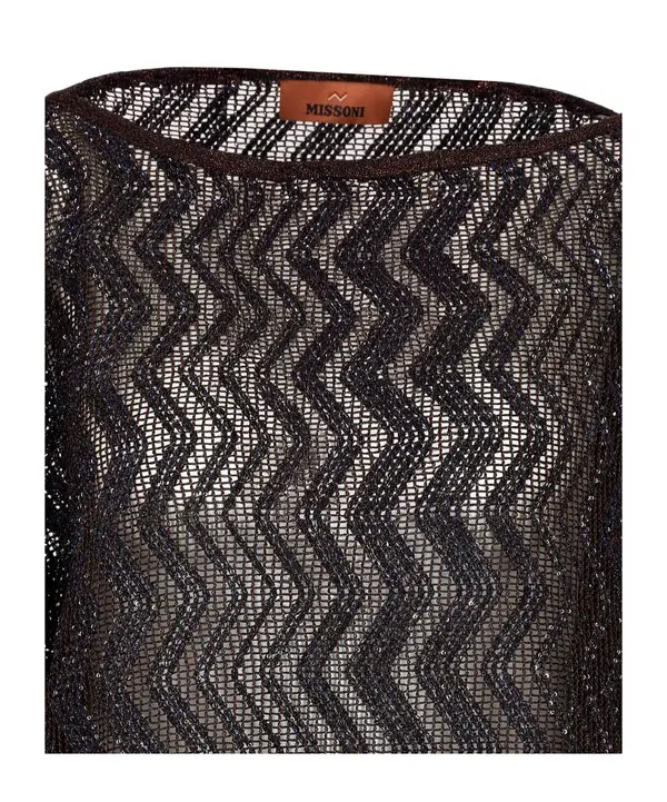 Missoni Zigzag Patterned Sequin Kaftan