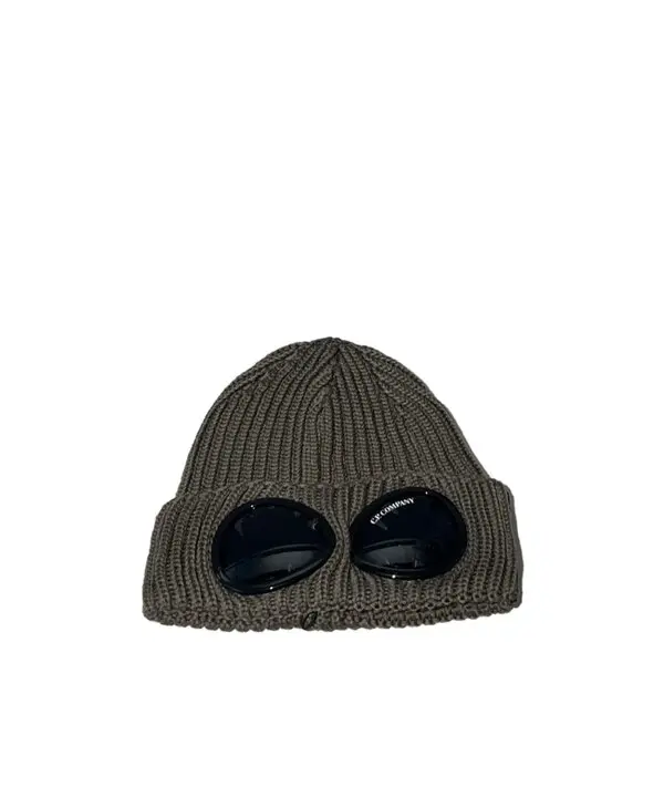 C.P. COMPANY Goggle Knit Cap - Black