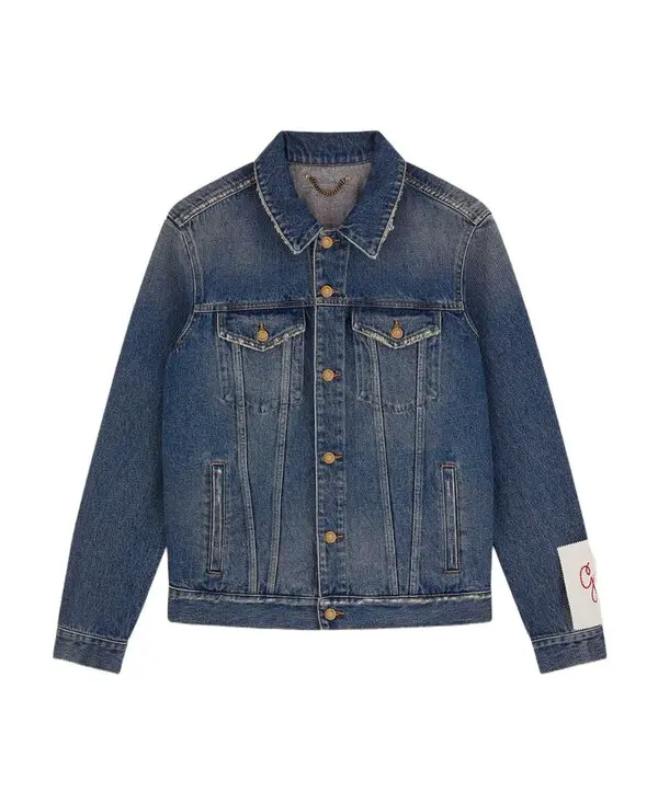GOLDEN GOOSE Buttoned Denim Jacket - Blue
