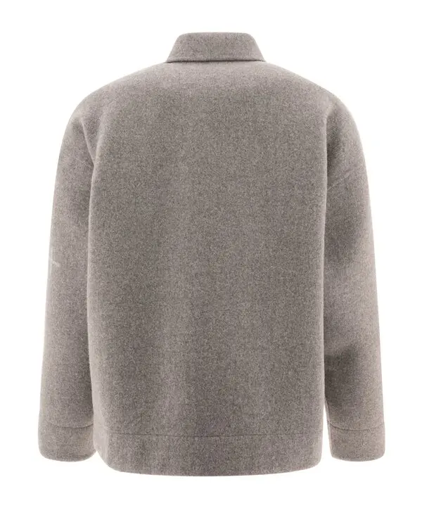 JIL SANDER Relaxed Fit Zip-up Jacket