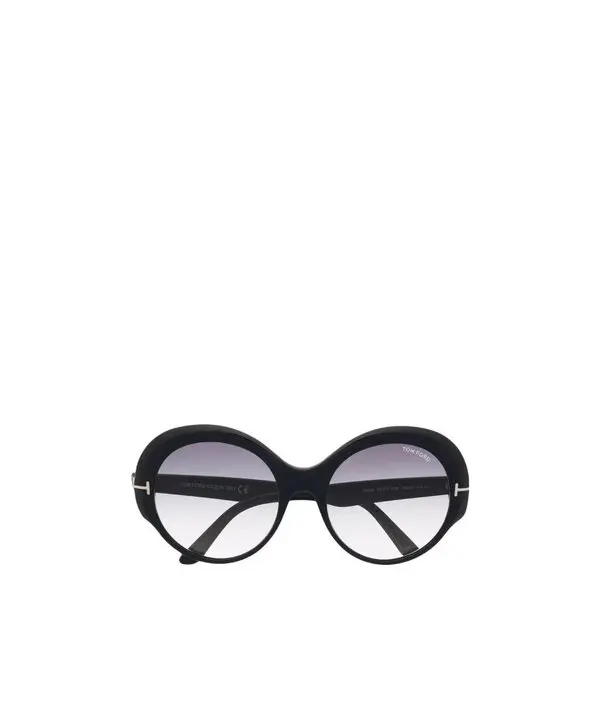 TOM FORD Round-frame Sunglasses - Black