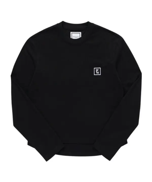 WOOYOUNGMI Long Sleeve T-shirt With Graphic Detail