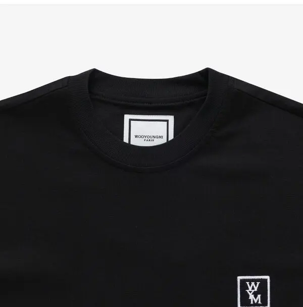 WOOYOUNGMI Long Sleeve T-shirt With Graphic Detail