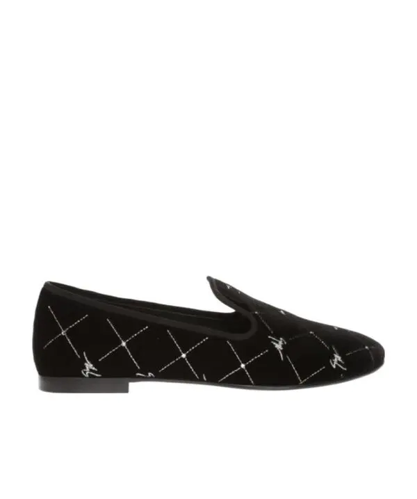 GIUSEPPE ZANOTTI Velvet Loafers