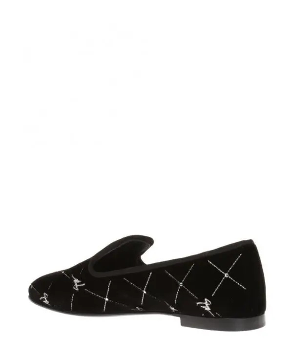GIUSEPPE ZANOTTI Velvet Loafers