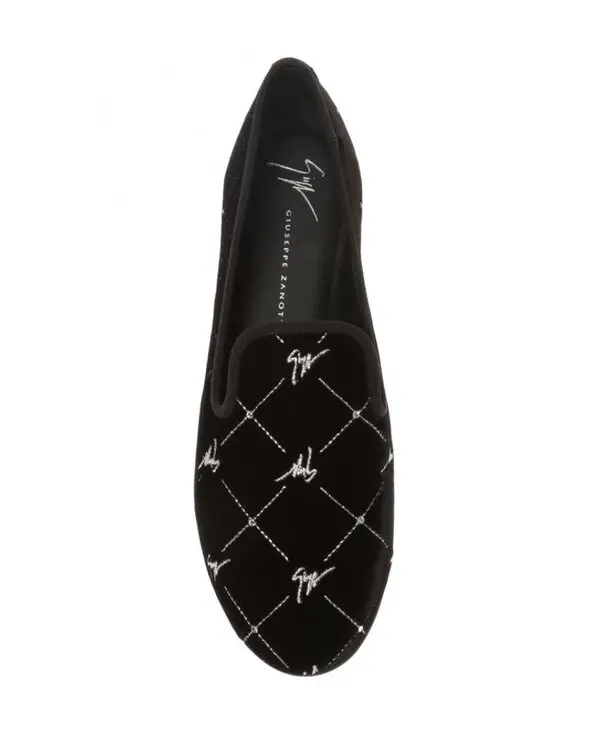 GIUSEPPE ZANOTTI Velvet Loafers