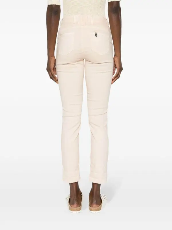 Liu Jo Skinny Denim Jeans With Patch Pockets - White