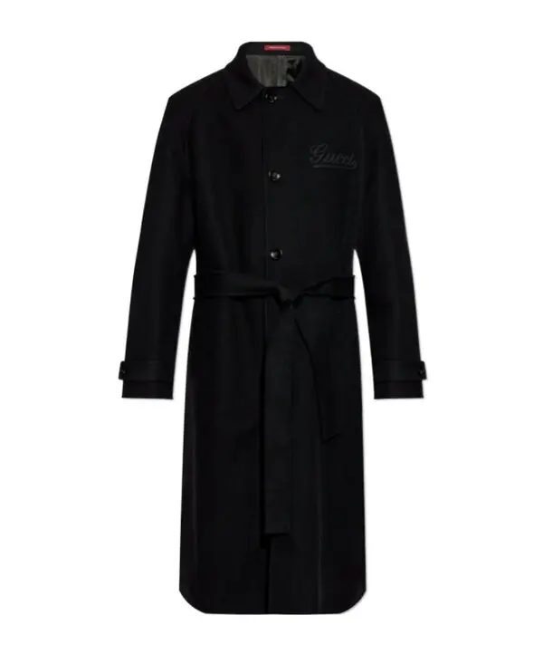 Gucci Collared Button-up Coat