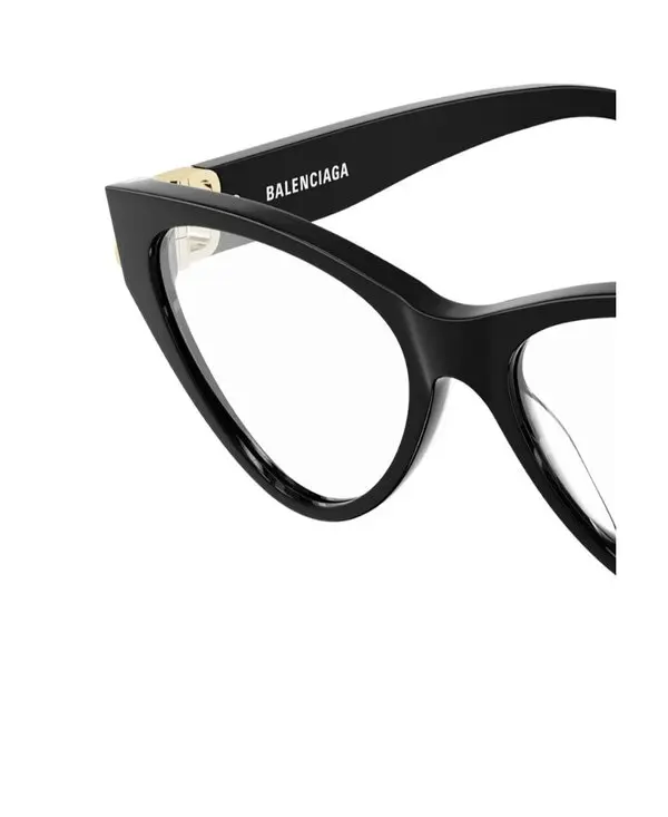 Balenciaga Cat Eye Eyeglasses - Black