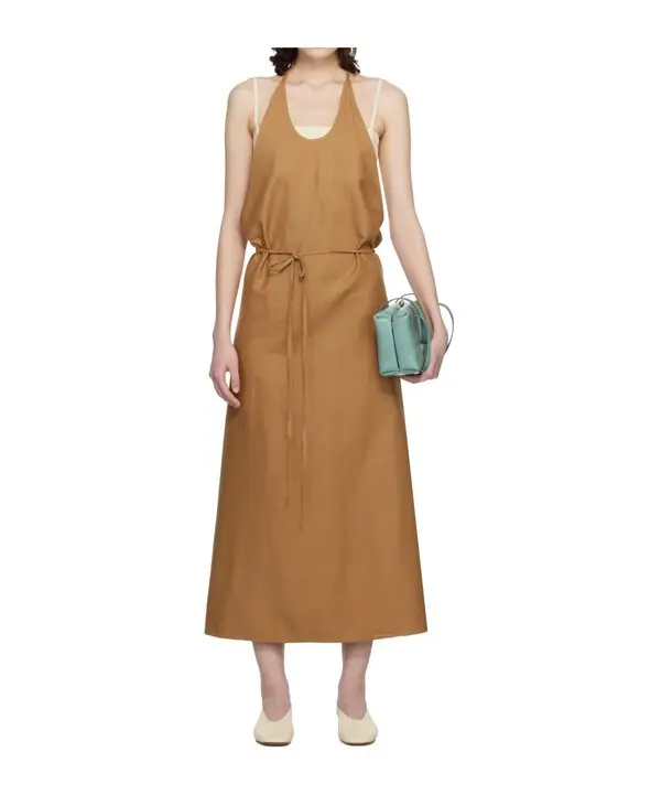 BASERANGE Apron Midi Dress - None