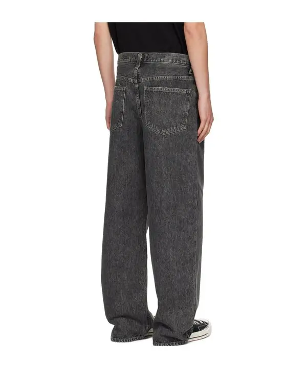 AGOLDE Grey Denim Trousers