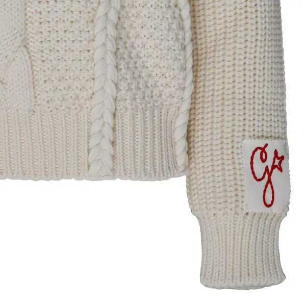 GOLDEN GOOSE Chunky Knit Crewneck Jumper