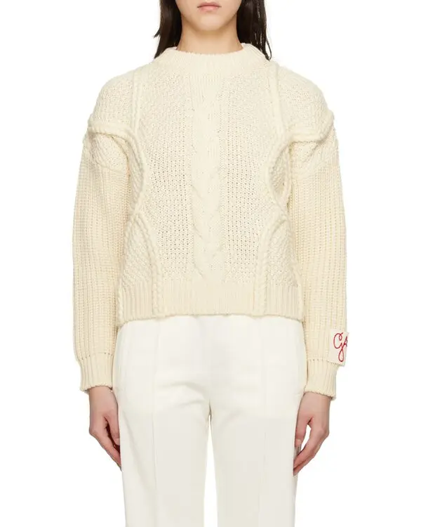 GOLDEN GOOSE Chunky Knit Crewneck Jumper