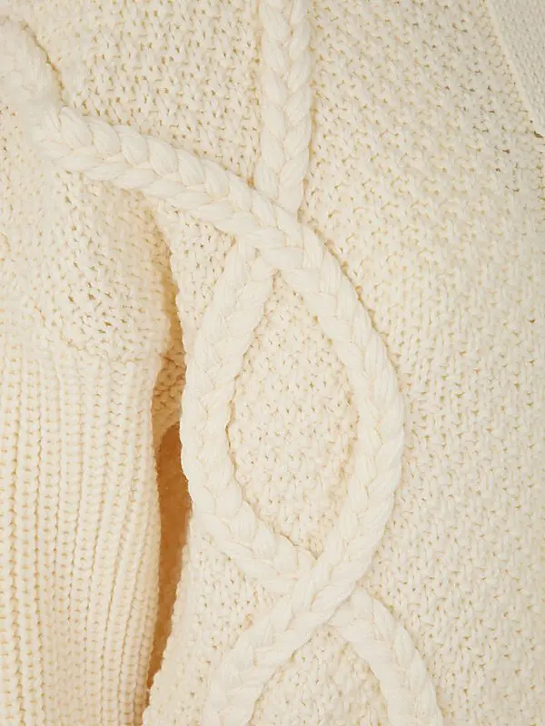 GOLDEN GOOSE Chunky Knit Crewneck Jumper
