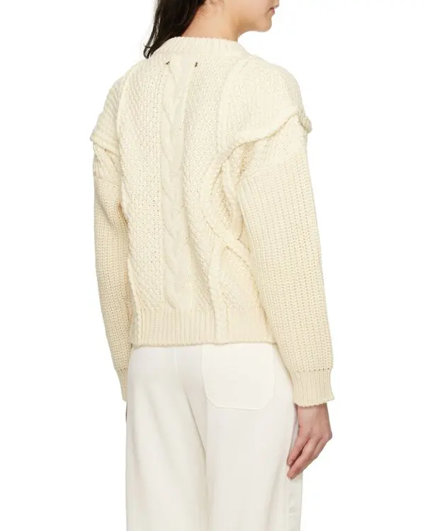 GOLDEN GOOSE Chunky Knit Crewneck Jumper