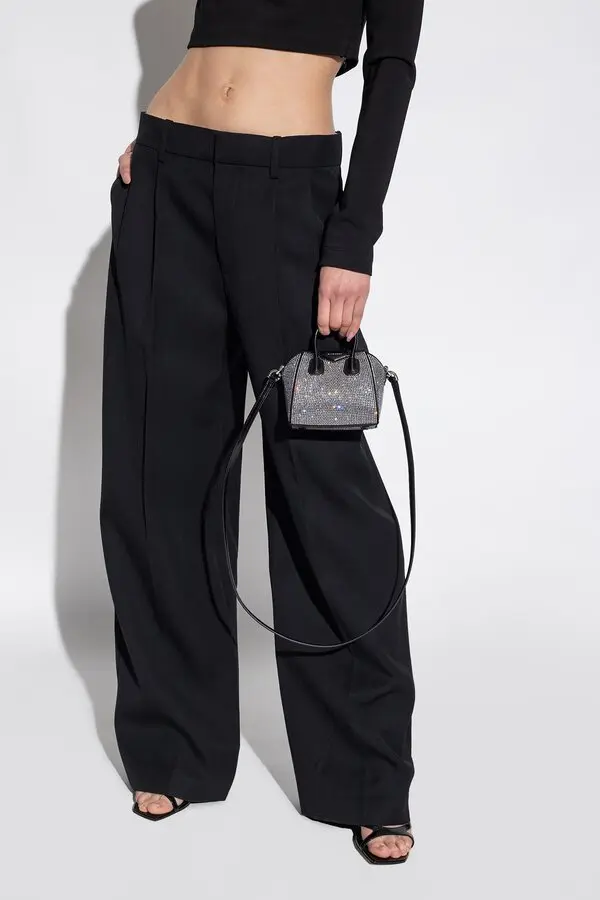 Givenchy Antigona Embellished Mini Top Handle Bag - Black