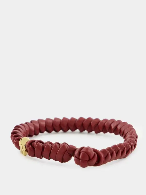 Bottega Veneta Braided Knot Bracelet