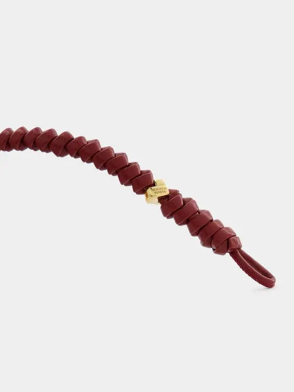 Bottega Veneta Braided Knot Bracelet