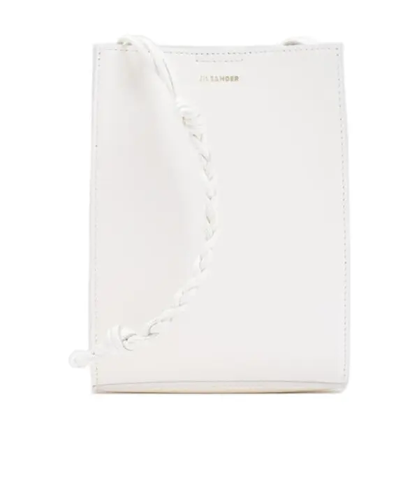 JIL SANDER Tangle Small Shoulder Bag - White