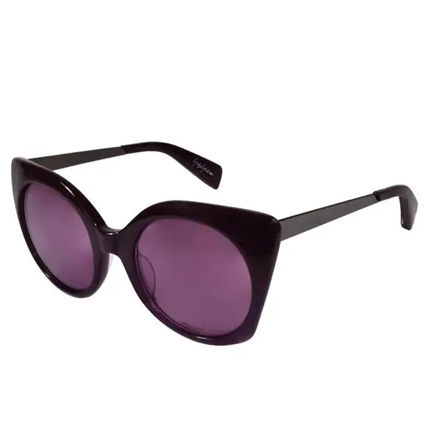 Yohji Yamamoto Cat Eye Sunglasses - Purple