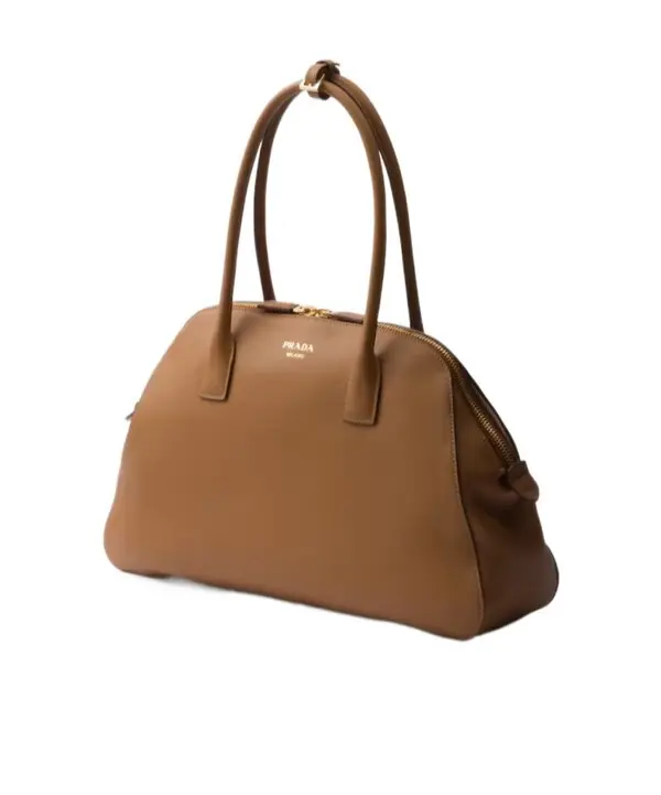 Prada Large Zipped Tote Bag