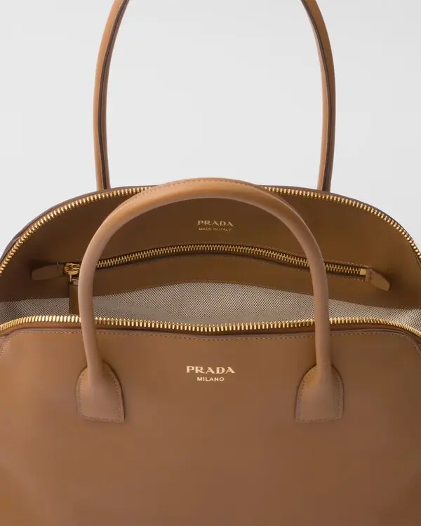 Prada Large Zipped Tote Bag