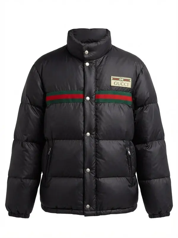 Gucci Logo-patch Padded Down Jacket