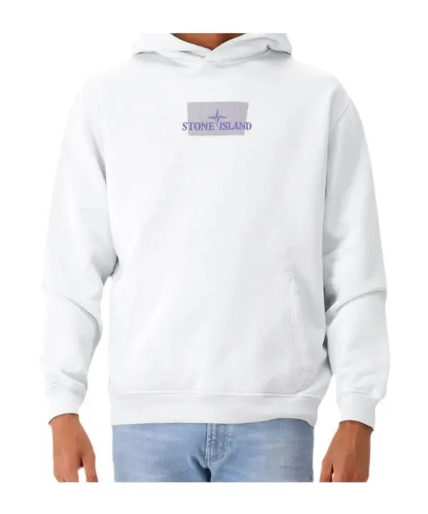 Stone Island Long Sleeve Hooded Sweatshirt