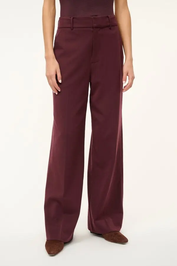 Staud Prince Tailored Wide-leg Trousers