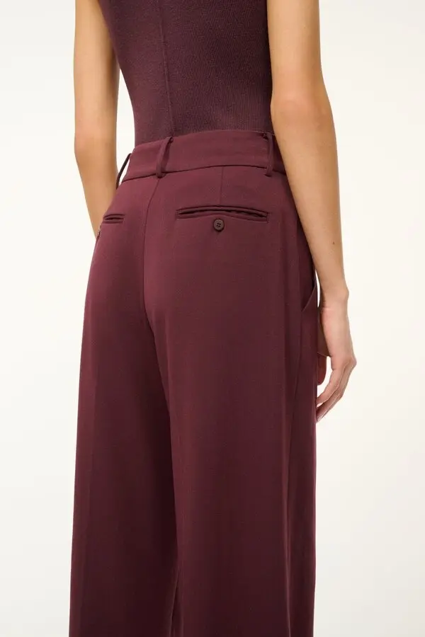 Staud Prince Tailored Wide-leg Trousers
