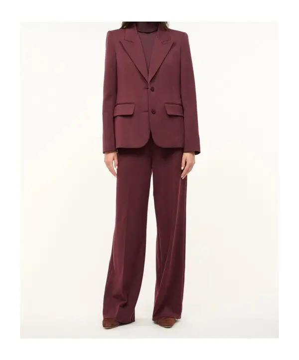 Staud Prince Tailored Wide-leg Trousers