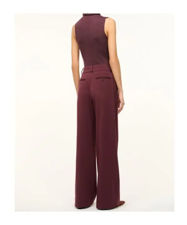 Staud Prince Tailored Wide-leg Trousers