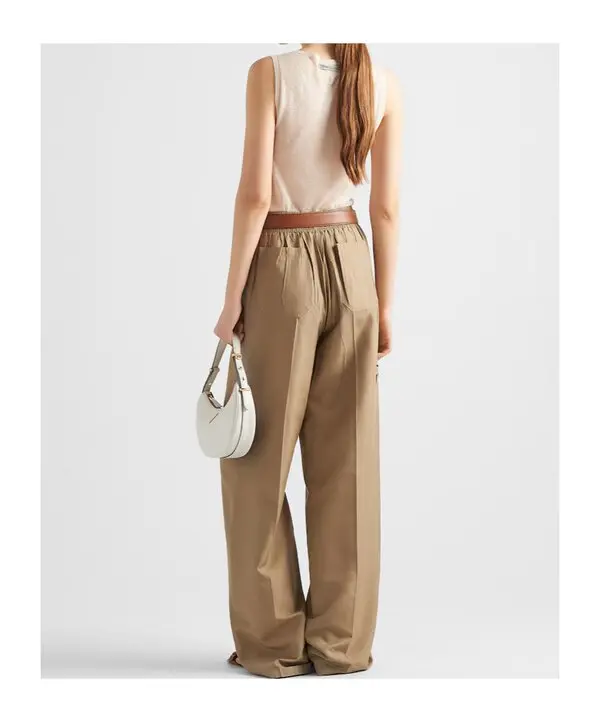 Prada V-neck Buttoned Tank Top
