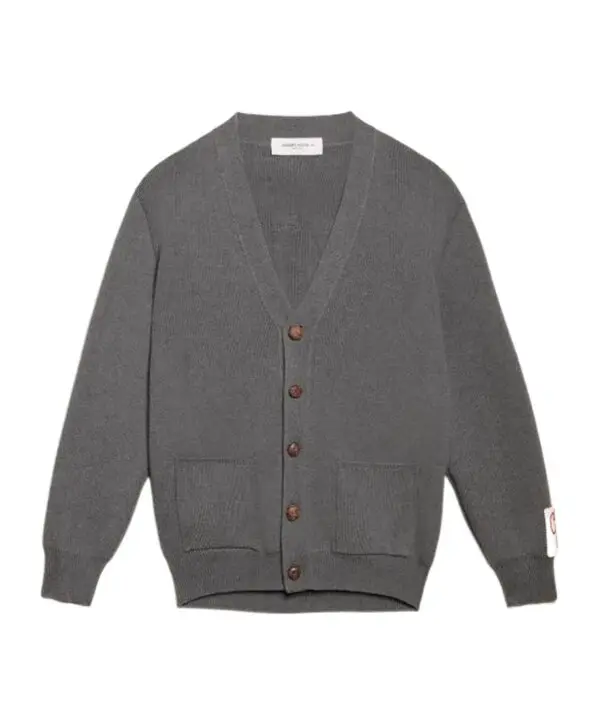 GOLDEN GOOSE Knitted Cardigan - Black