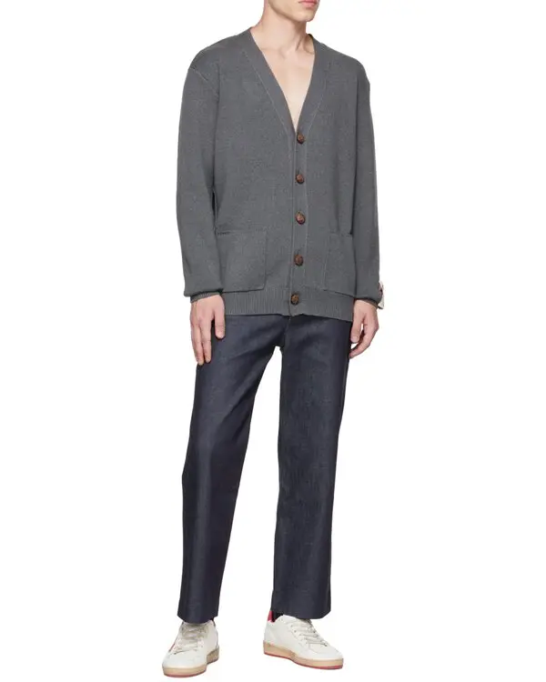 GOLDEN GOOSE Knitted Cardigan - Black