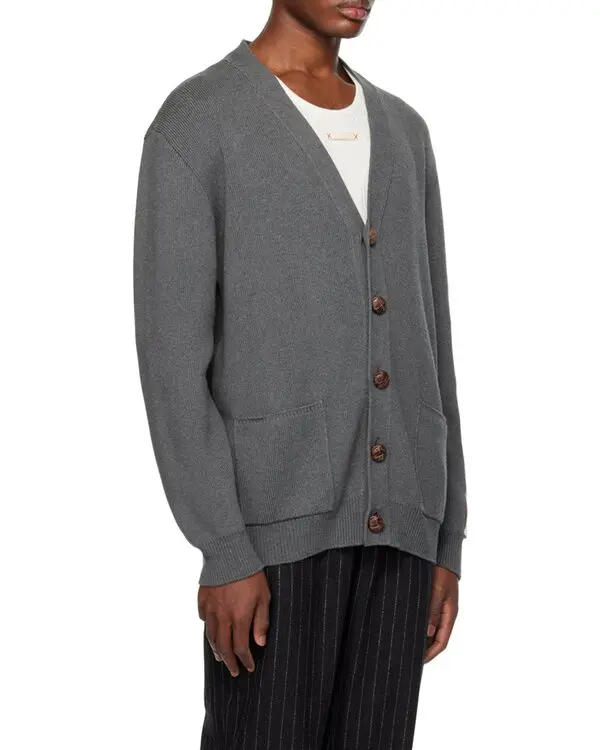 GOLDEN GOOSE Knitted Cardigan - Black