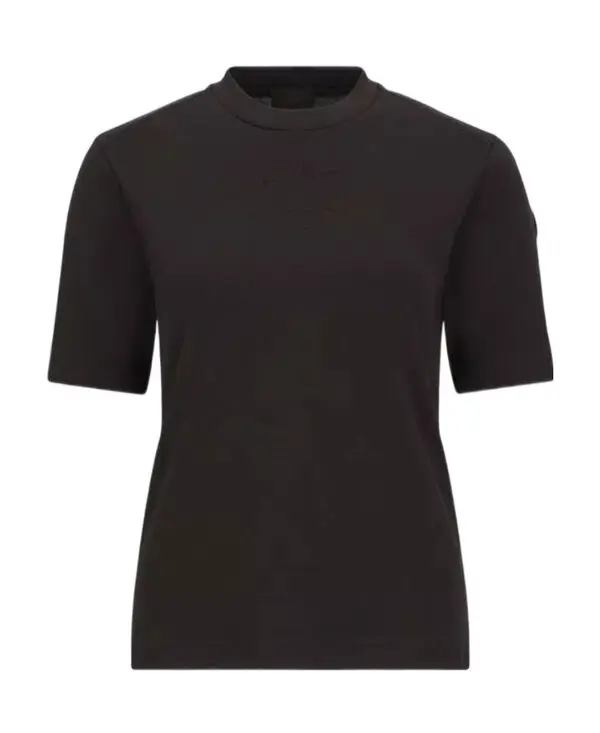 Moncler Embossed Logo T-shirt - Black