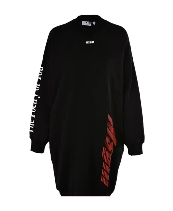 MSGM Long-sleeved Knee-length Sweater